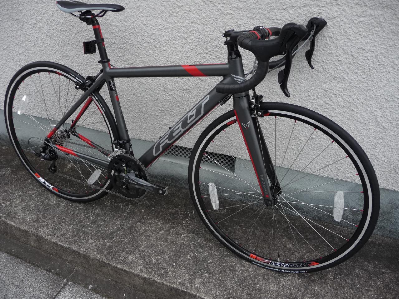 2015モデル FELT F95/2015モデル フェルト F95 【サテンダークチタン】 各サイズご予約受付中！ サイクルスポーツ用品 増谷自転車