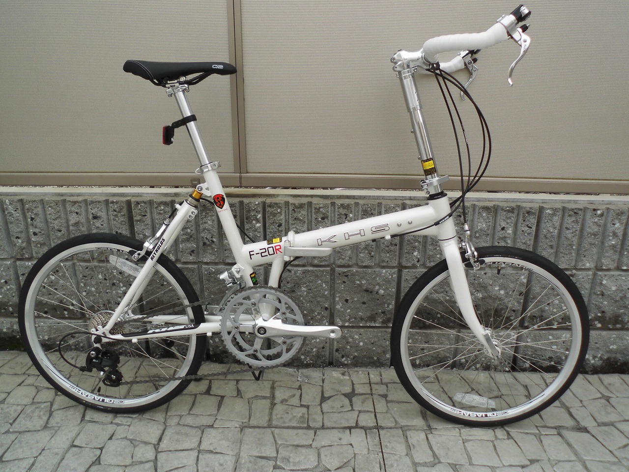 2016 KHS F20-Rms/2016モデル KHS F－20RMS 【Sil ホワイト】★完売御礼 サイクルスポーツ用品 増谷自転車