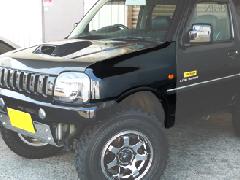 SJ30/SJ40/JA51/JA71/JA11/JB31ジムニー ダクト無 FRP ボンネット ｜ドリフト 大阪