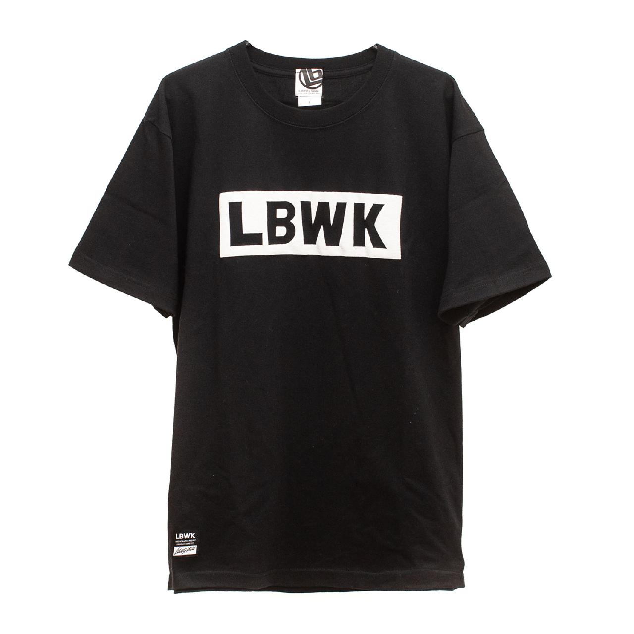 LBWK BOX LOGO Tee Black タイトル